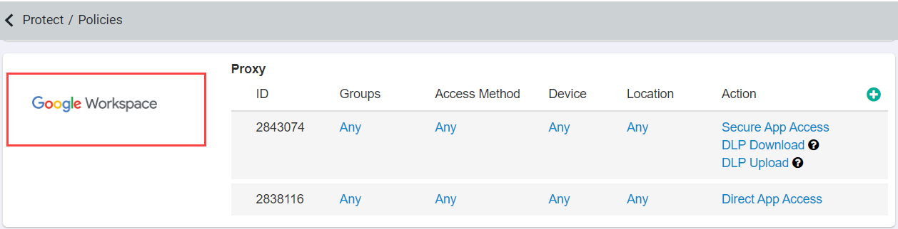 Google Workspace: Deploying Forcepoint Data Security Cloud | SSE as a SAML IdP